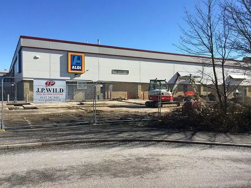 Aldi Unit 1, North Valley Retail Park, Colne - J.P. Wild Ltd