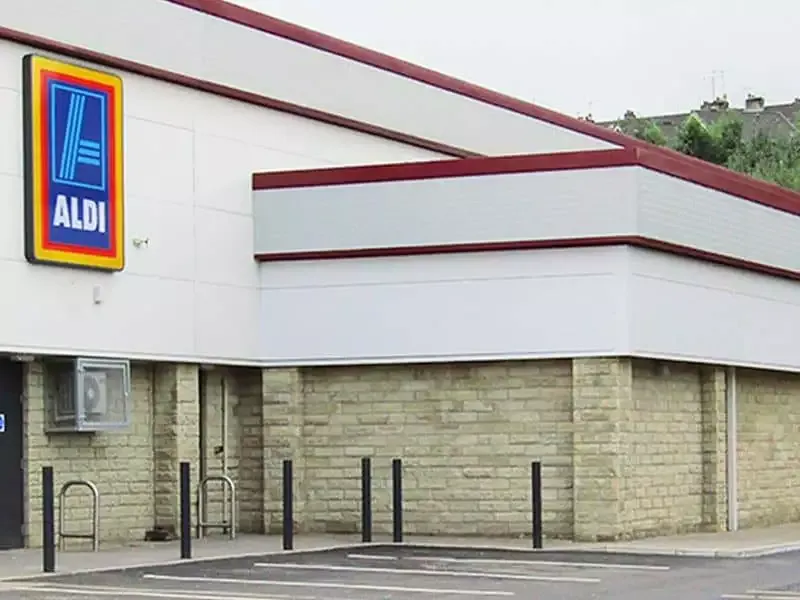Practical Completion at Aldi, Colne - J.P. Wild Ltd