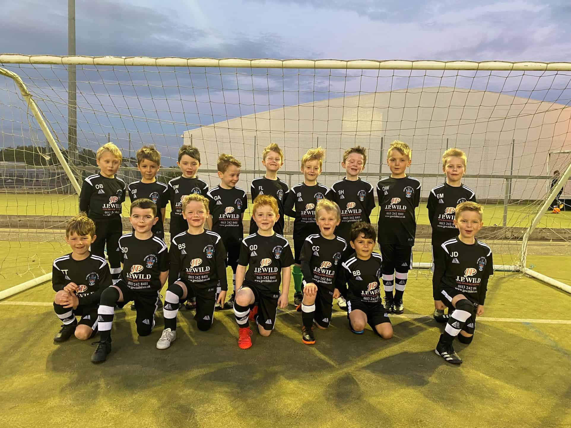 Wetherby Athletic Junior Football Club U7's Sponsorship - J.P. Wild Ltd